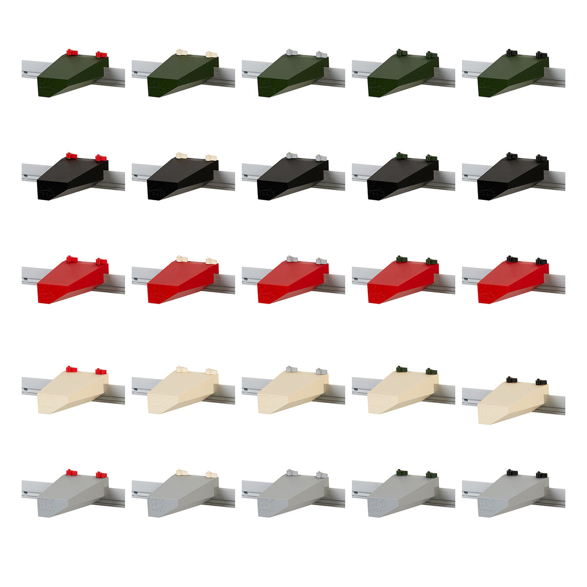 Universal Medium Duty Cleat Plate (2 Pack) - Make Your Own Tool Holder