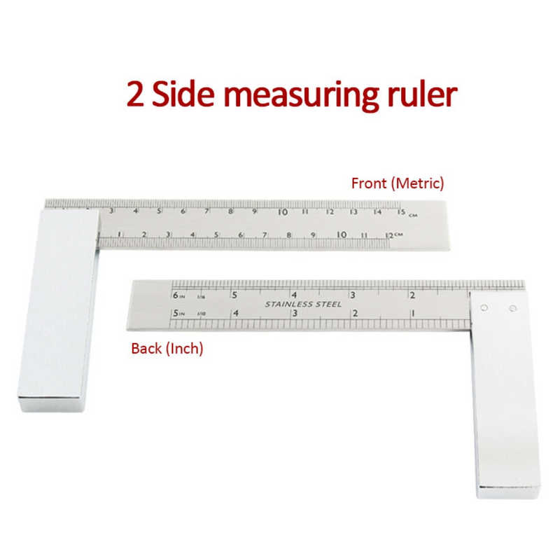 Machinist Square Right Angle 90° Square (4" and 6")