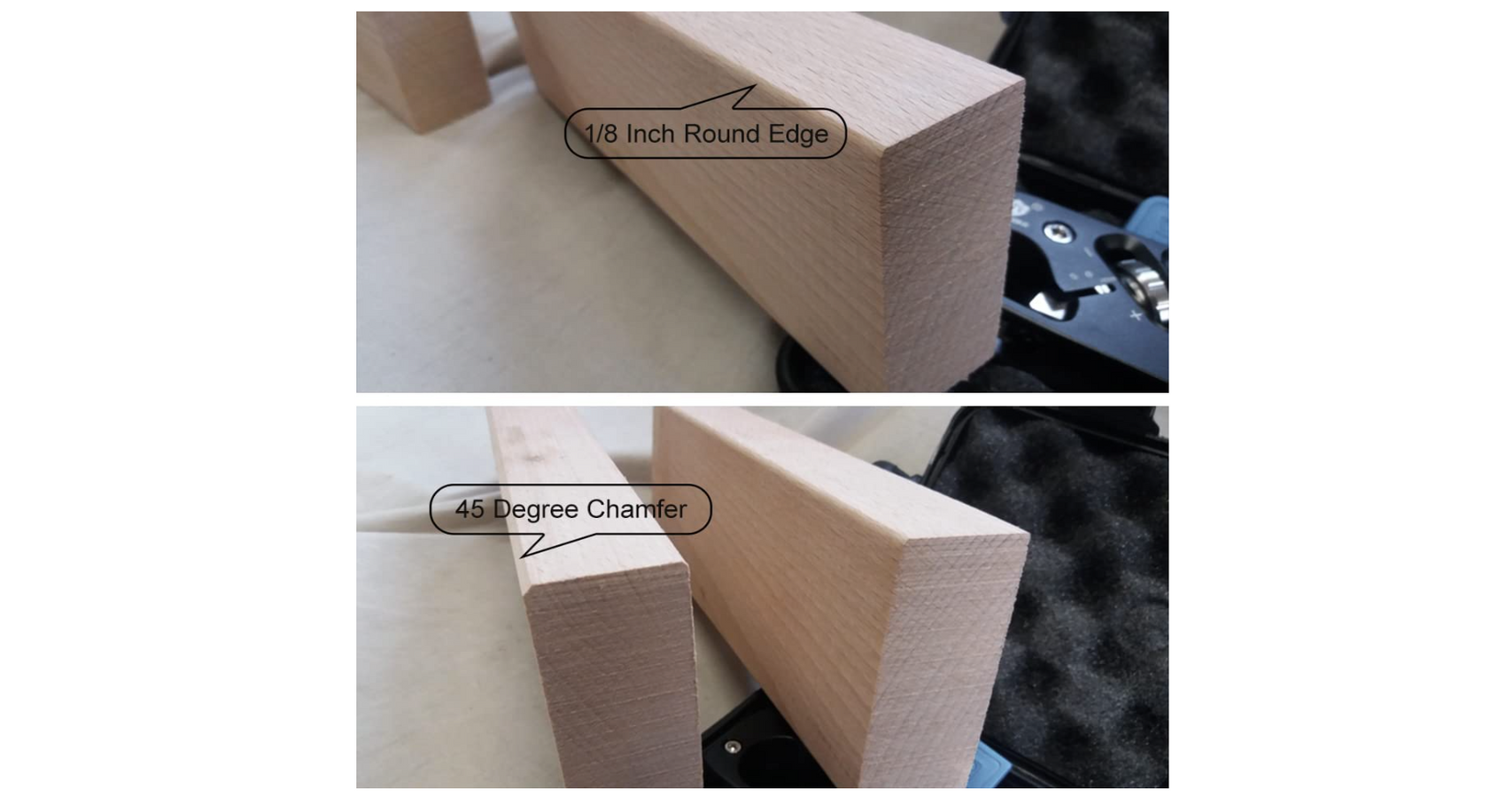 2-in-1 Chamfer And Roundover Edge Plane